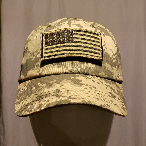 Accessories | Military Tactical Hat With Us Flag | Poshmark